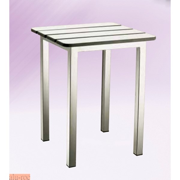 Taburete de ducha inox H240/M